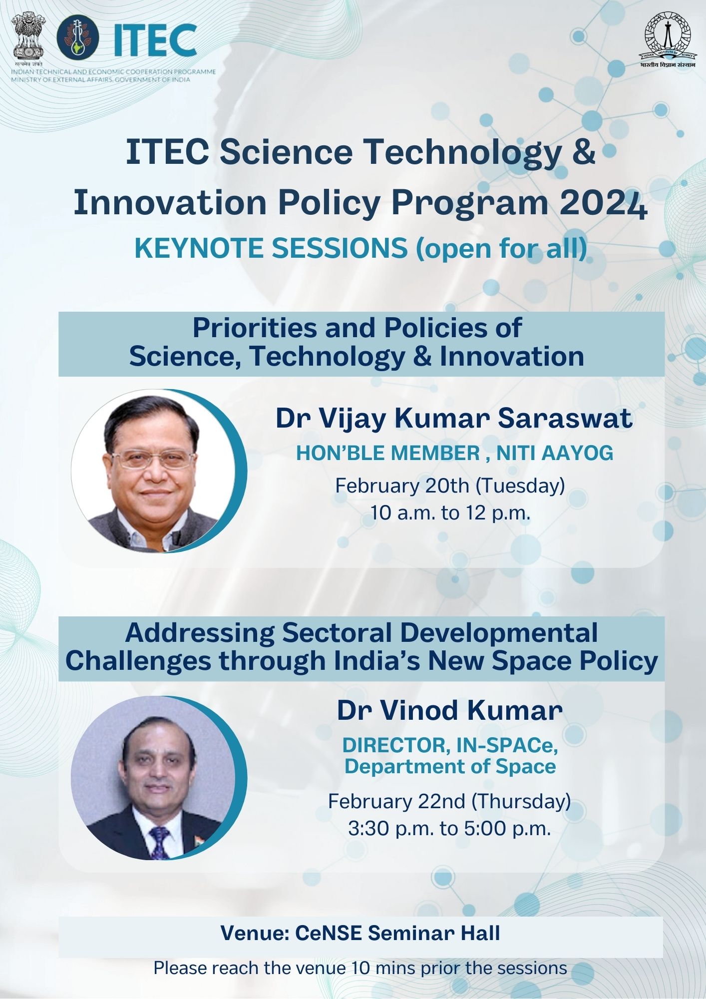 DST Center for Policy Research – Indian Institute of Science